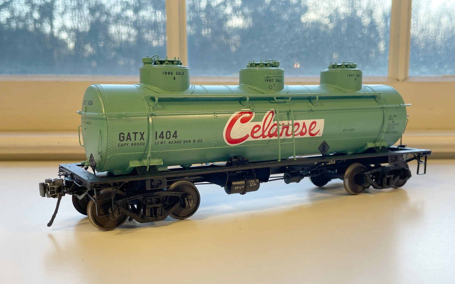 General American 1928-Design 6000 Gallon 3-Compartment Tank Car from ...